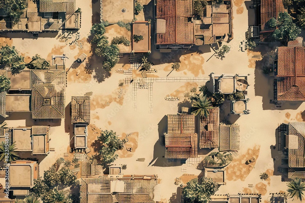 Ilustración de Stock DnD Battlemap Mirage desert - a stunning battlemap ...