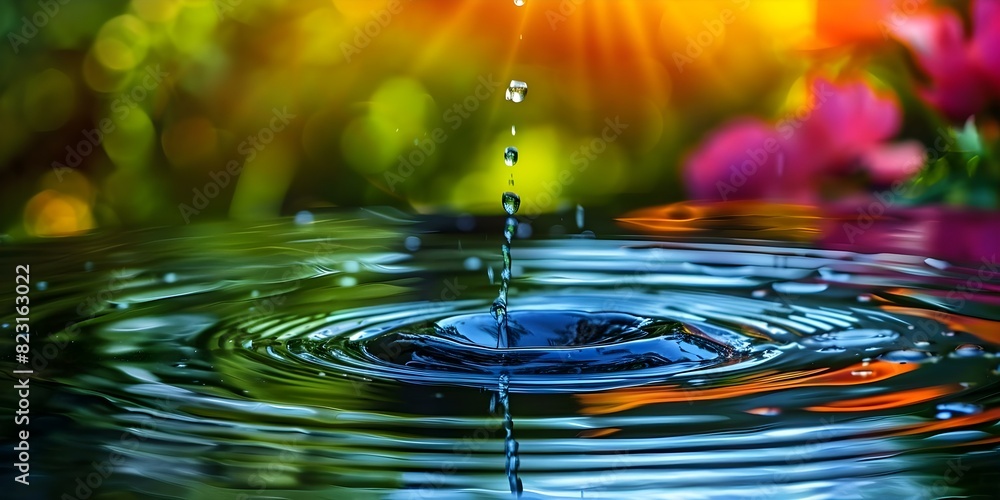 Climate change impacts water availability and quality. Concept Climate ...