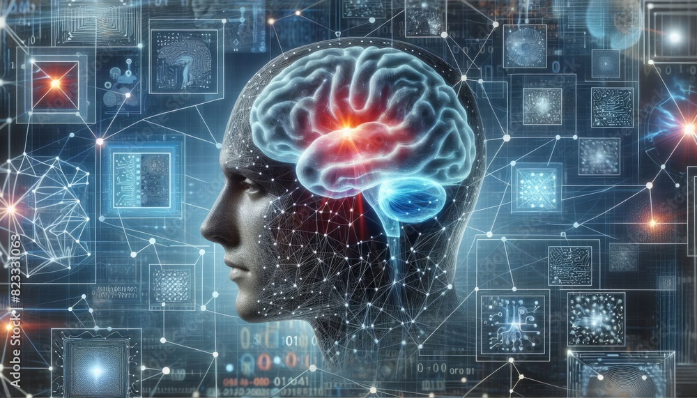 Biological and technological connection of the human brain with computer neural networks ...