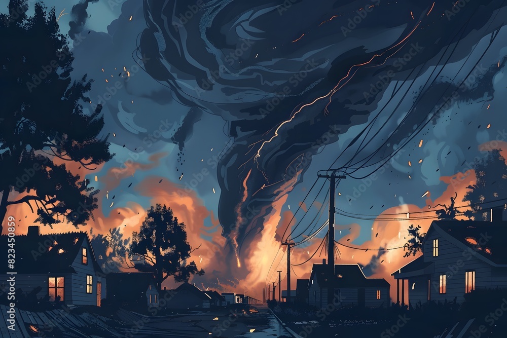 Illustrated Of Enhanced Tornado Classification Scale For Better Forecasting Image With Text