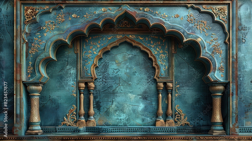 Islamic Frame architecture old travel indian asia ancient building ...