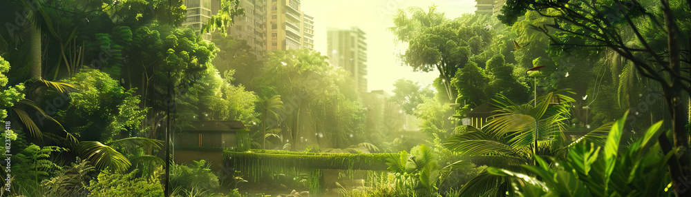 Urban Wildlife: Focus on urban wildlife habitats, birdhouses, and green ...
