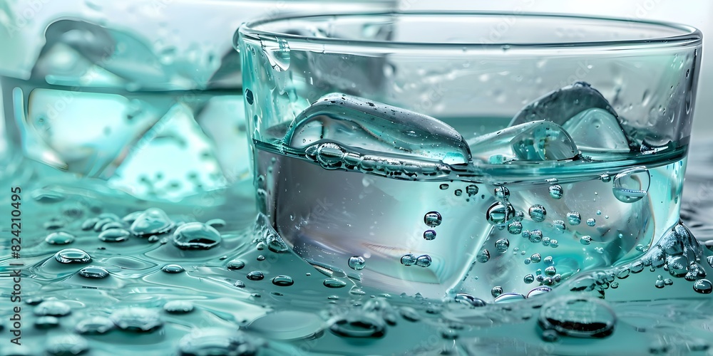 Treating Acid Reflux Disease: Photo of Antacids Dissolving in Water ...