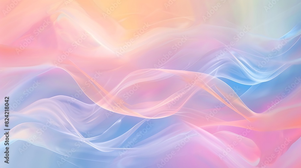 Soft pastel LGPTQ pride abstract background wallpaper with gentle ...