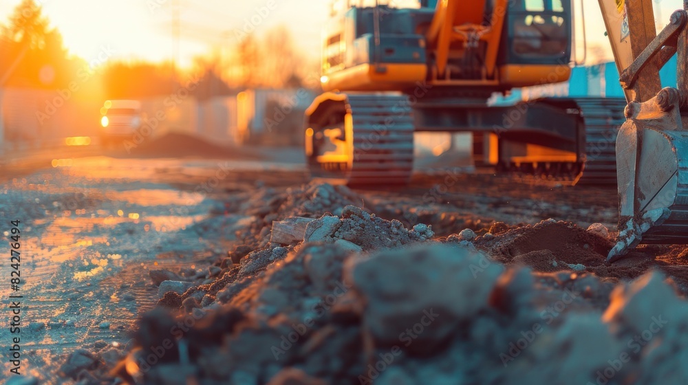 Civil construction involves the planning, excavation, laying of ...