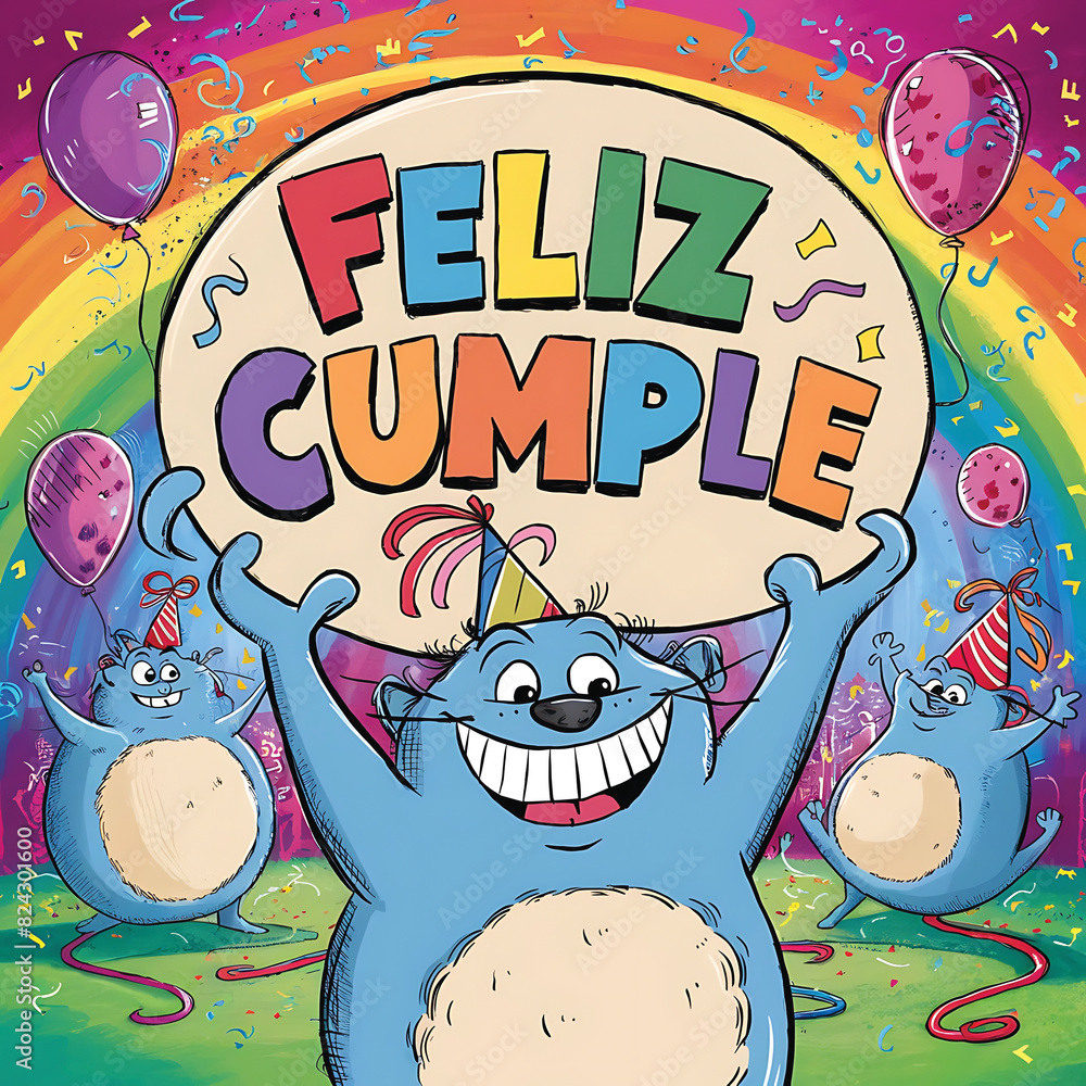 Feliz cumple and Feliz cumpleaños sign means Happy Birthday in Spanish ... Feliz cumple and Feliz cumpleaños sign means Happy Birthday in Spanish ...