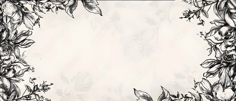 Elegant Ornate Border Design for Employee Appreciation Day with Blank ...