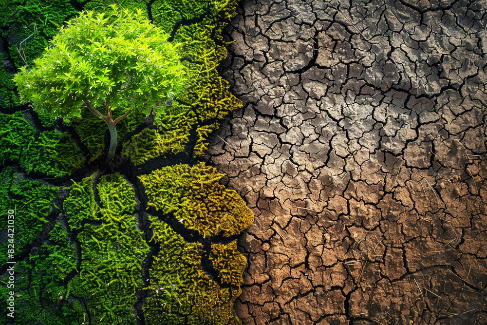 World Day Against Drought and Drought Stock Illustration | Adobe Stock