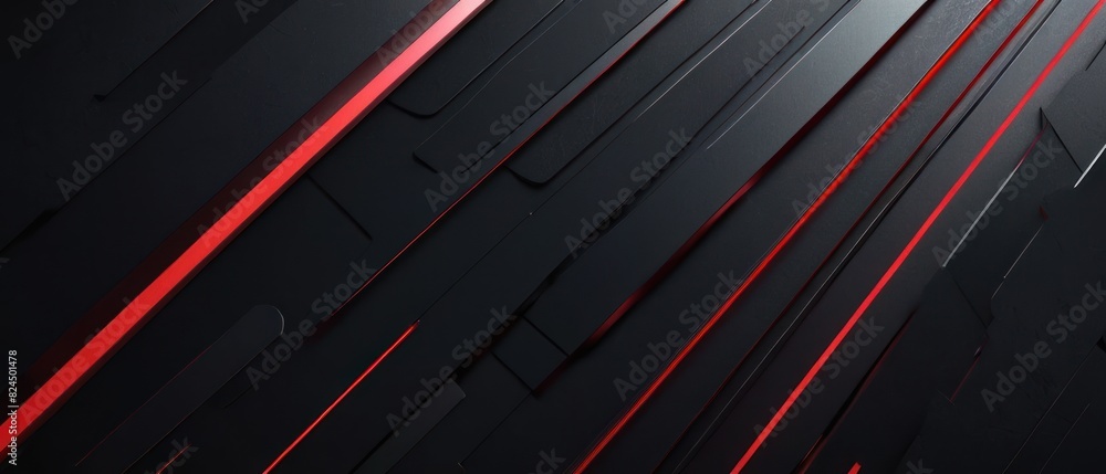 abstract red black metallic background illustration. red metallic ...