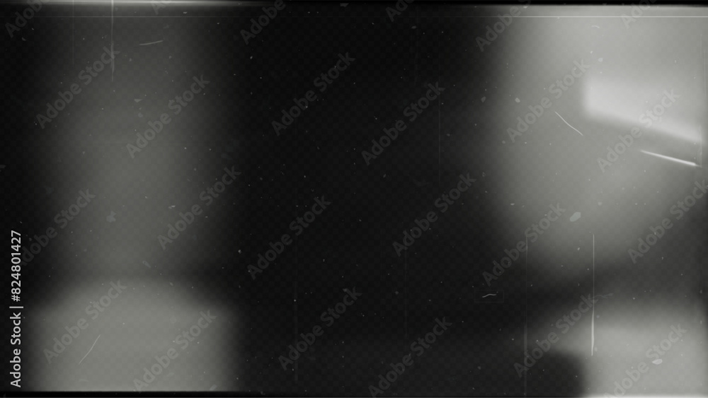 Old film texture with scratches, noise and light leaks. Realistic ...