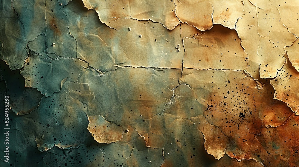 Textures illustration A creative illustration of an old paper surface ...
