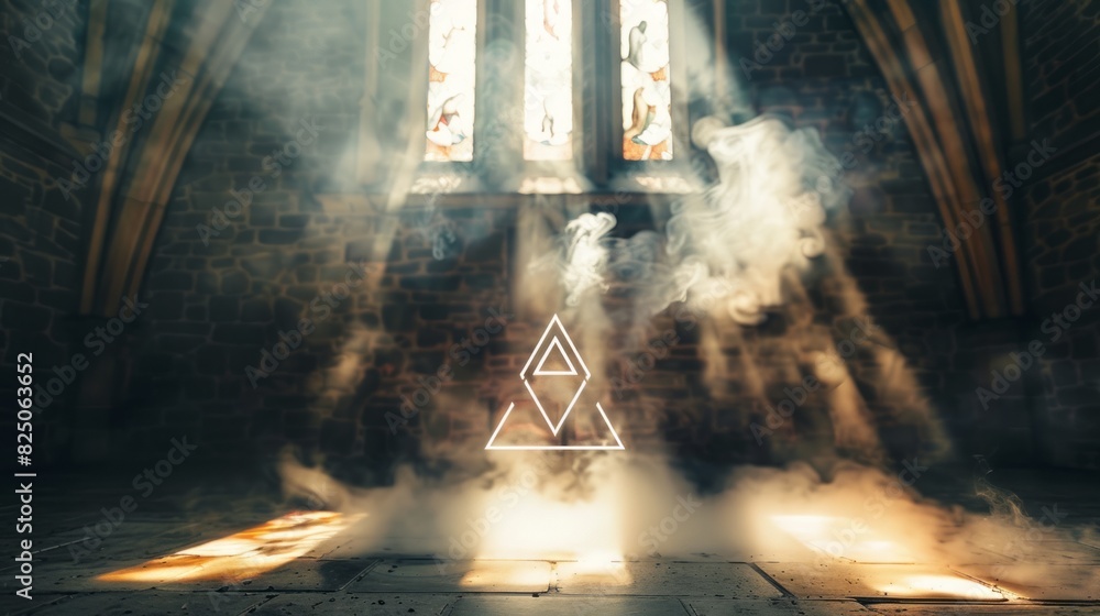 trinity sunday background concept. holy spirits. with copy space ...