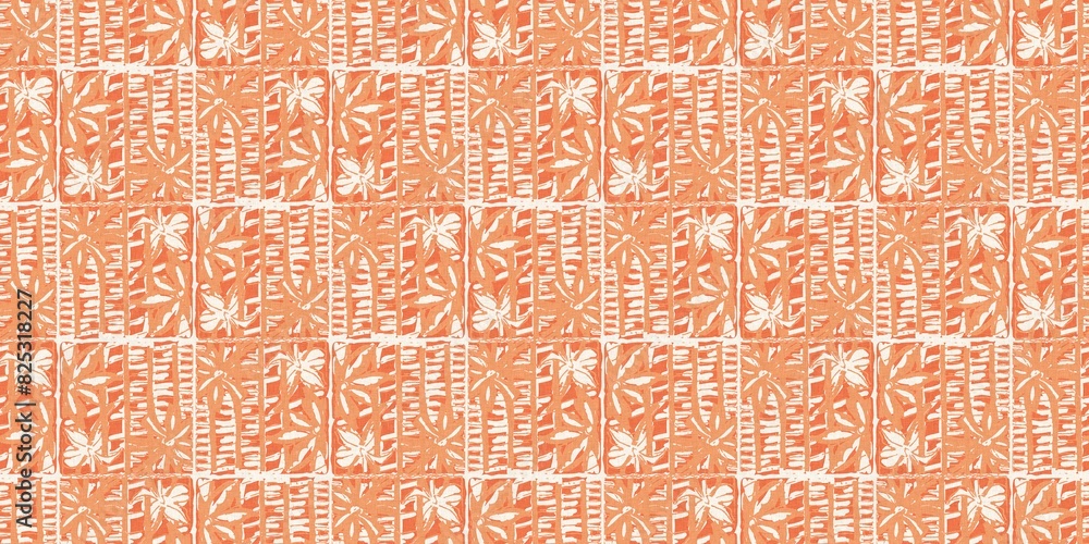 Peach fuzz botanical border texture background with color of the year ...