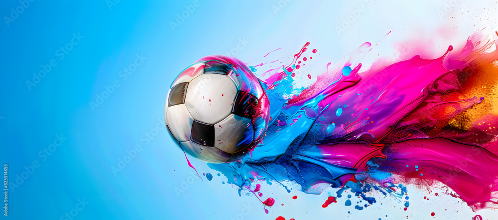 Vibrant Celebration of Euro 2024 Dynamic Artistic Representation of ...