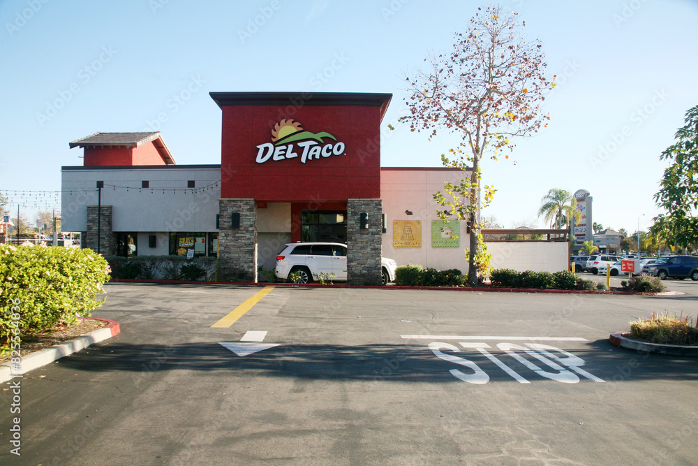 Lake Forest, California - USA - 1-5-2024: Del Taco. Ed Hackbarth and ...