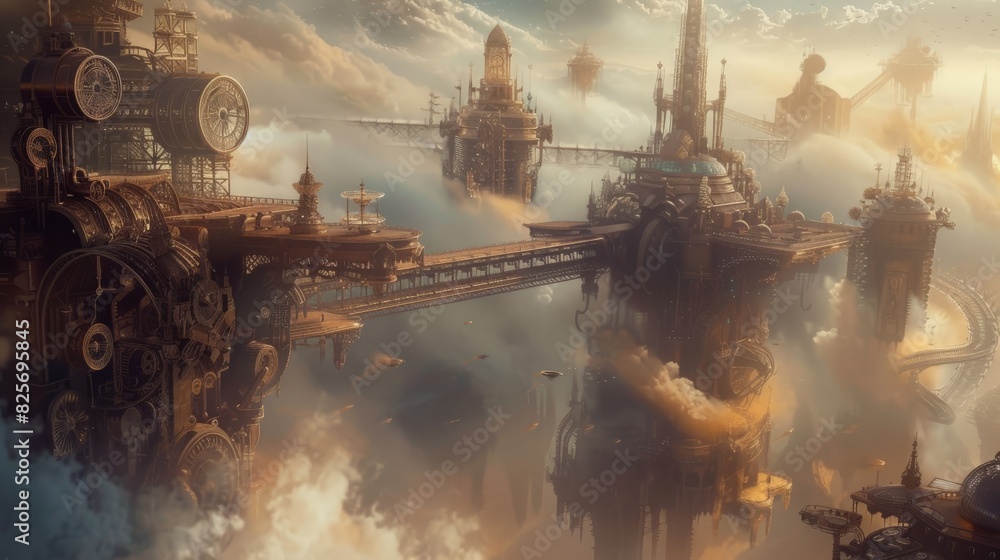Discover the secrets of a steampunk desert with a mesmerizing map ...
