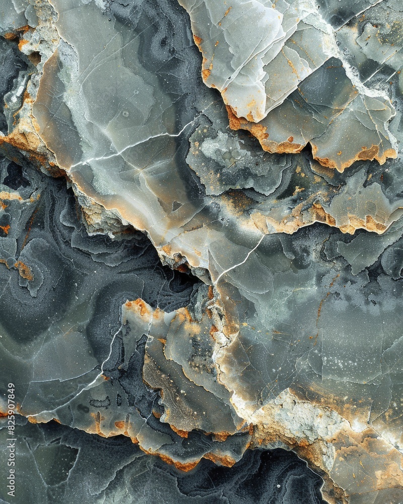 Capturing mineral textures up close, showcasing intricate surfaces ...