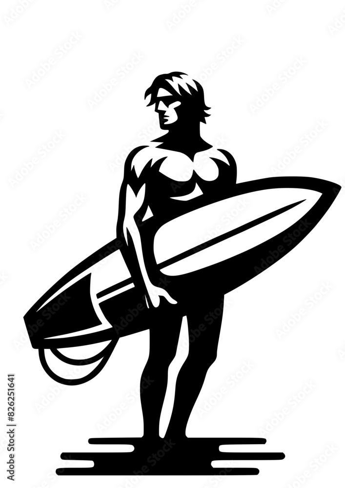 Surfer SVG, Surfboard SVG, Surfing on the wave SVG, Sea, Ocean, Hawaii ...