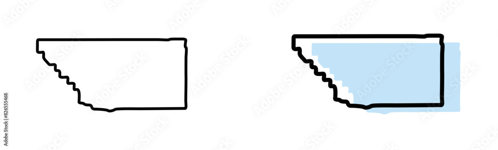 kern county map, kern county vector, kern county outline, kern county ...