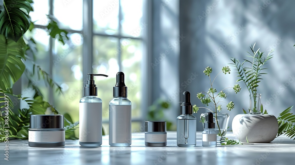 Packaging for skincare products, including airless pump bottles and ...