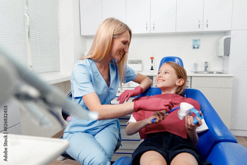 child Dental treatment, Teeth healthcare, Professional stomatology kid ...