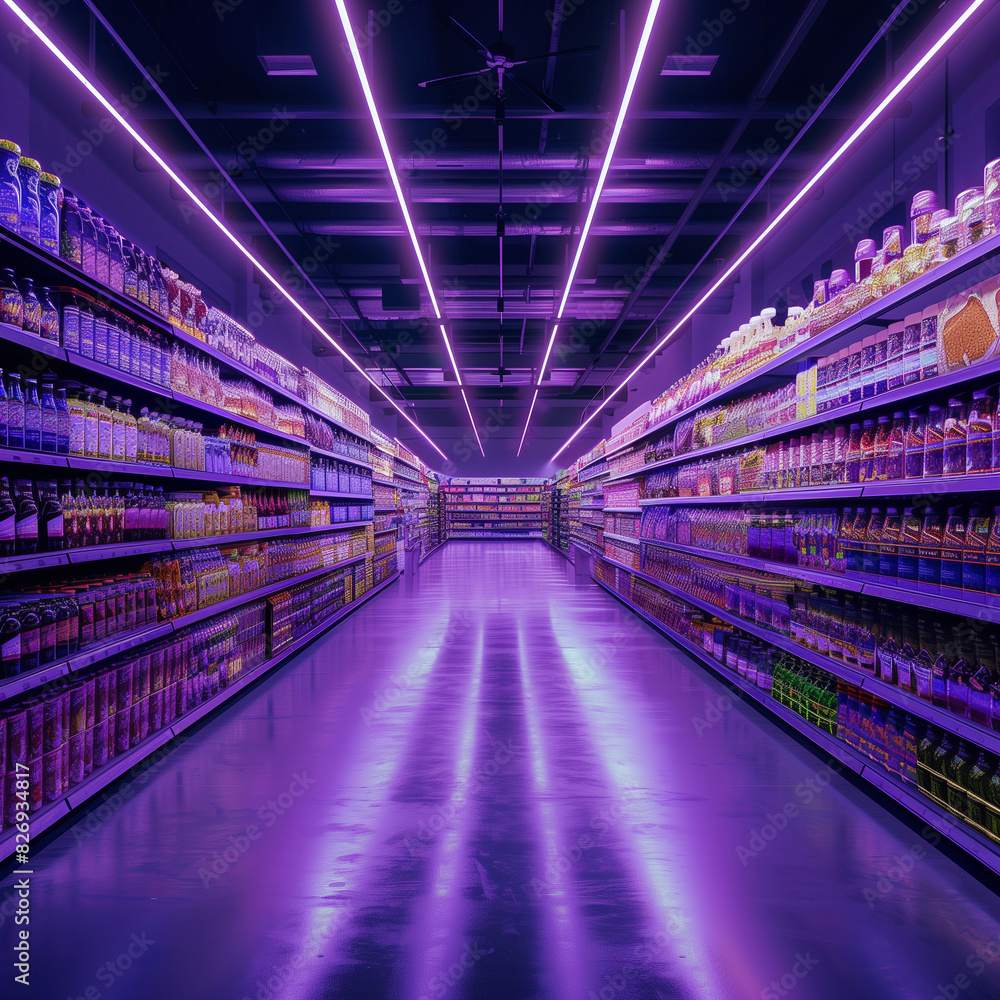 Midnight Purple AI-Powered Inventory System: Revolutionizing Retail with Smart Technology Stock ...