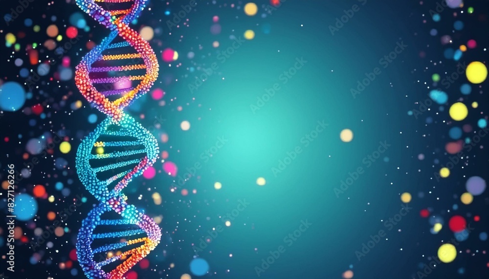 Ilustración de Stock DNA - Visualization of DNA Molecules - Genetic ...