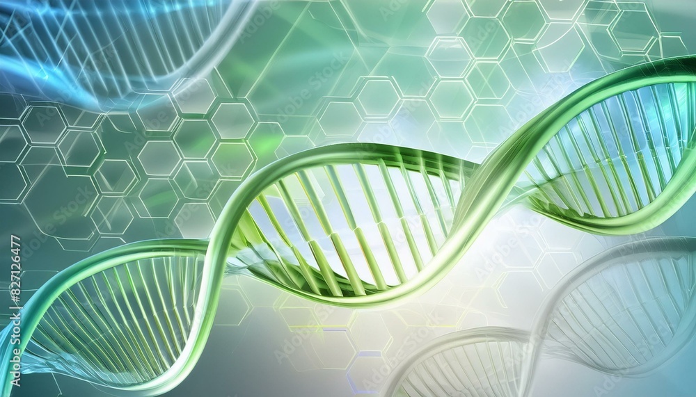 Стоковая иллюстрация «DNA - Visualization of DNA Molecules - Genetic ...