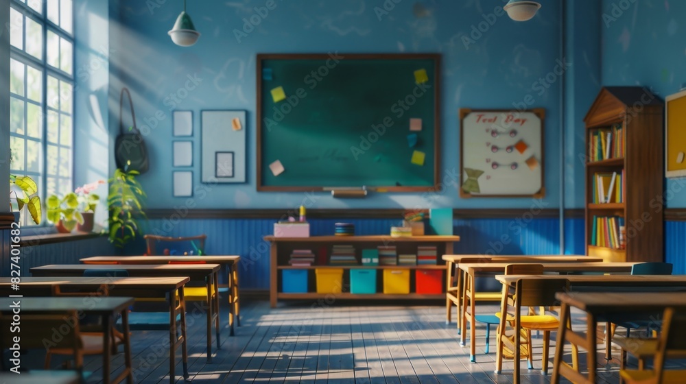 Joyful Classroom Decoration for International Children's Day. Balloons ...