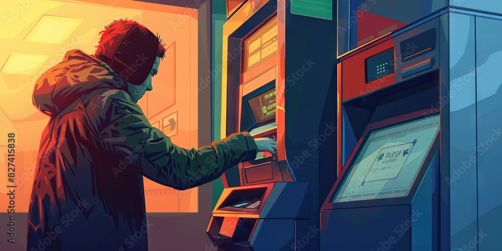 Payment Card Skimming: An infographic explaining how payment card ...