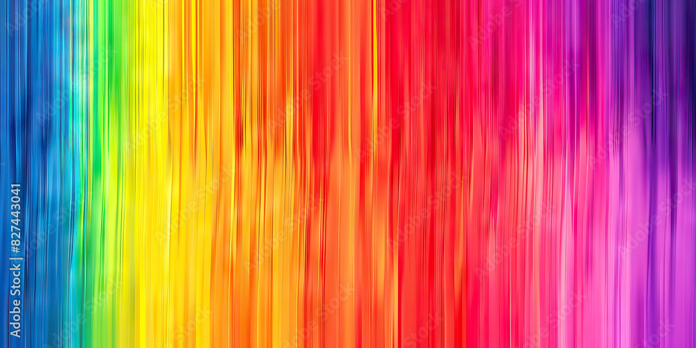 Rainbow Riot: A spectrum of vibrant colors arranged in an orderly ...