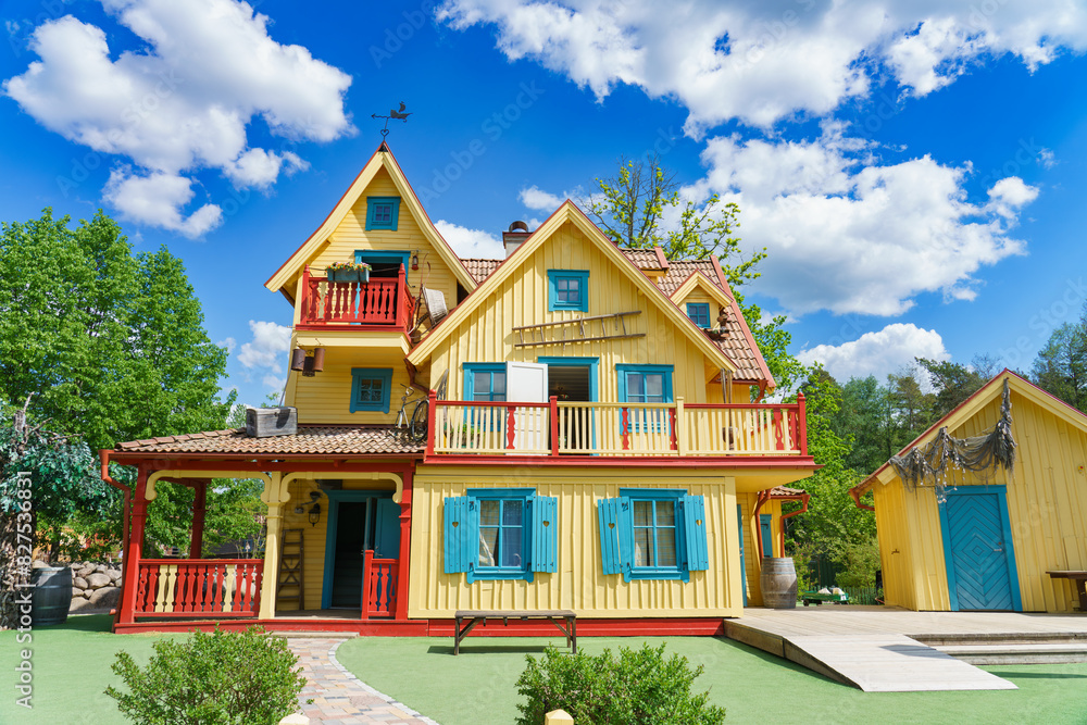 The Villekulla Cottage (Pippi Longstocking's house) in the "Astrid ...