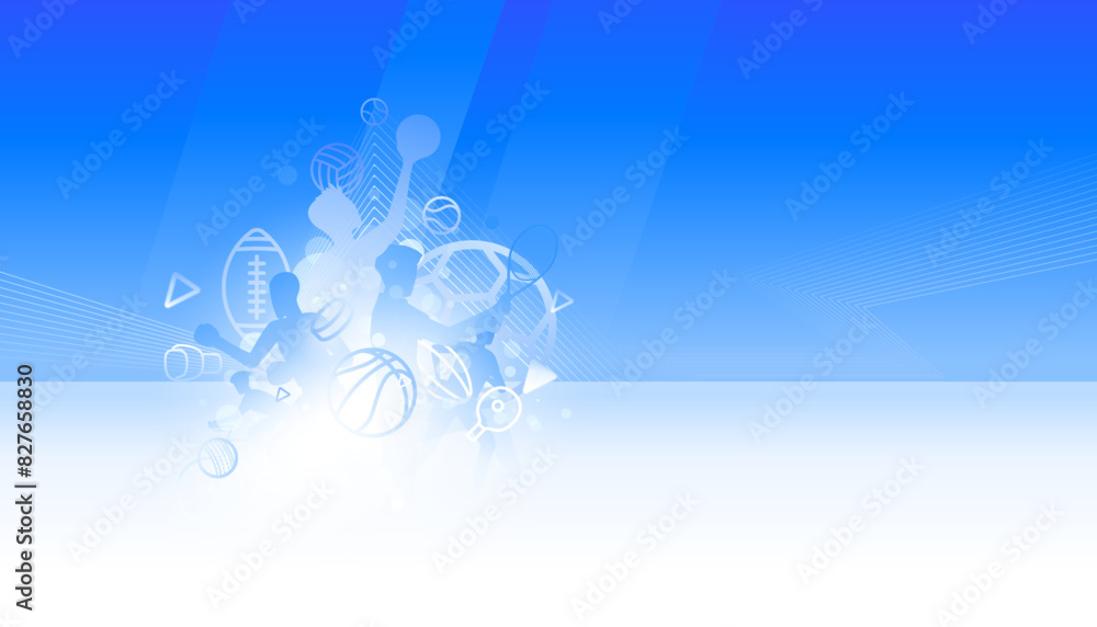 Vetor Sports background design with abstract modern template. Vector ...