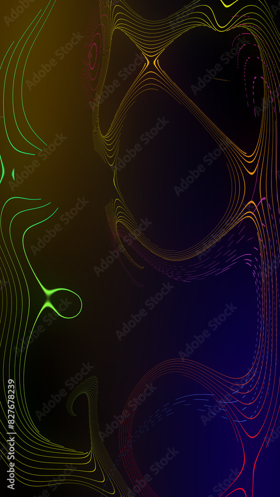 Streaming Background Overlay OBS or Streamlabs Studio hi-tech overlay ...