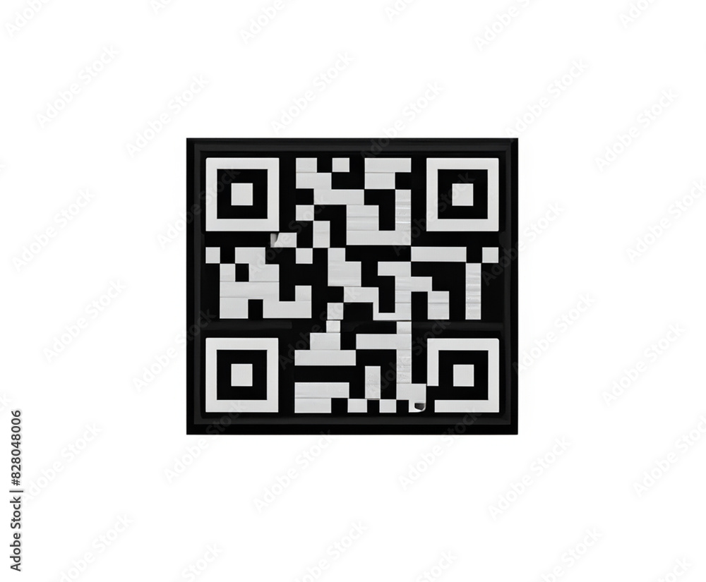 QR code png, QR code png transparent images, QR code on white isolated ...