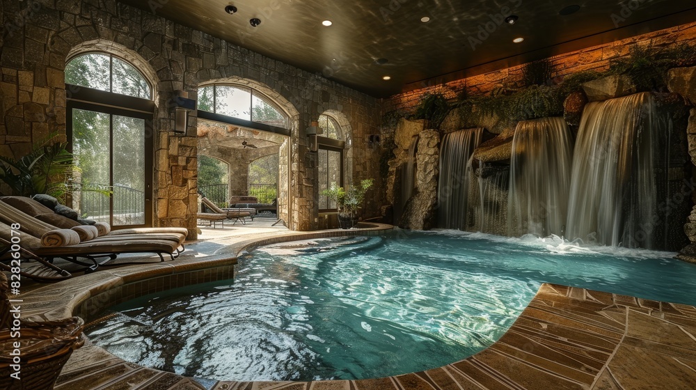 Capture the essence of relaxation from behind in a spa setting Showcase ...