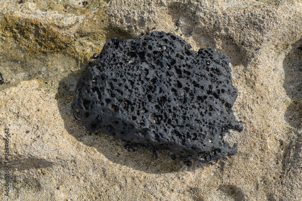 Basalt. Beachrock is a friable to well-cemented sedimentary rock that ...