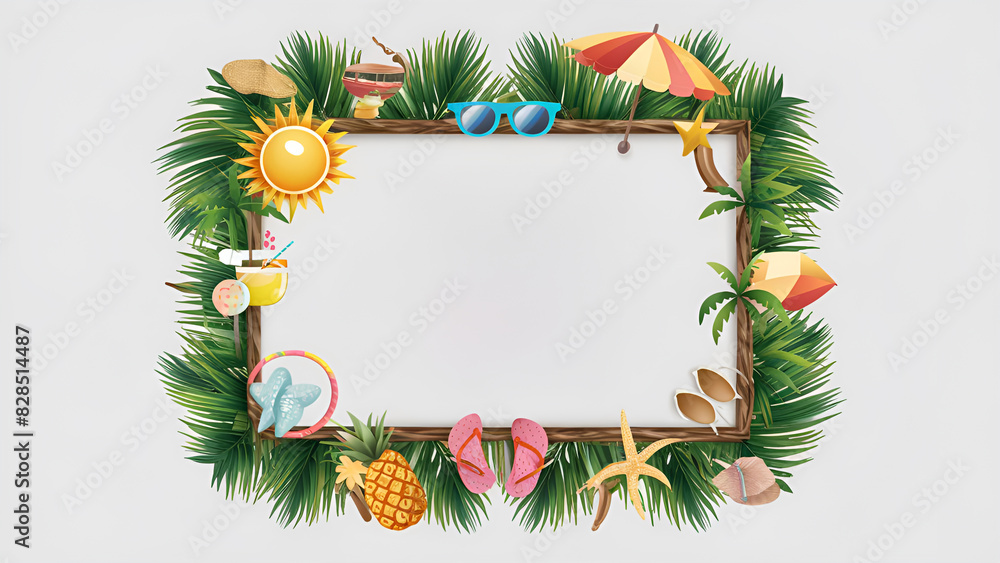 Summer Beach Design Template Collection, Perfect for Summertime ...