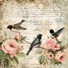 Bird Vintage Background Free Stock Photo - Public Domain Pictures