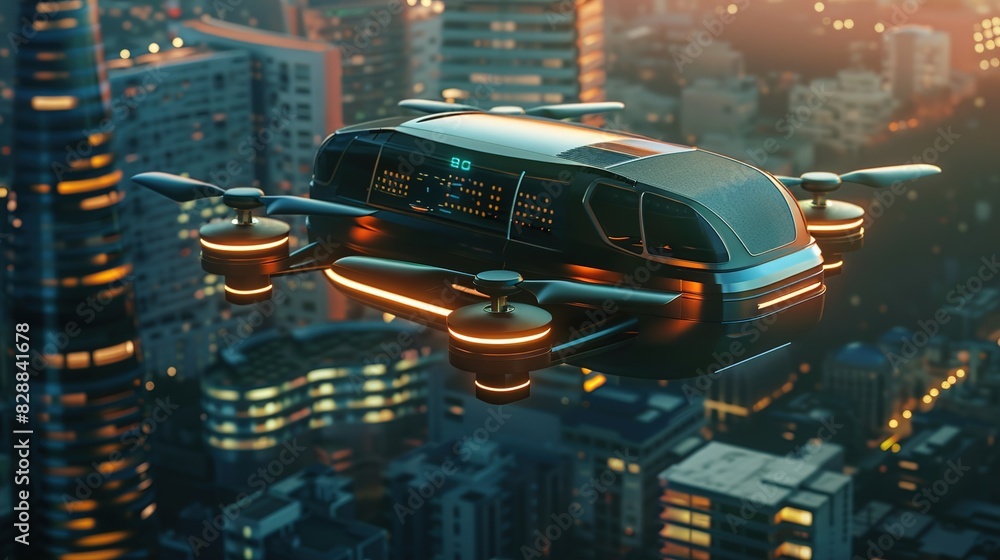 Autonomous delivery drones revolutionizing logistics, delivering ...