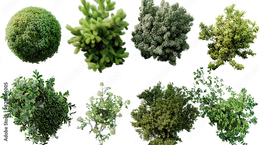 Digital Scanner Collection - Top View Isolated Transparent Background ...