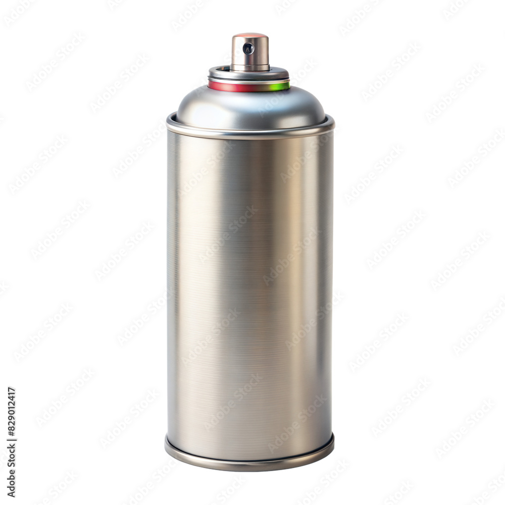 Shiny Spray Can With a Transparent Background Ready for Design Mockups ...