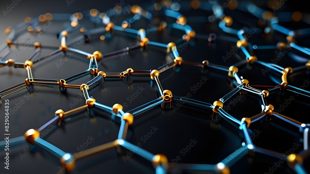 Graphene Grid: Pioneering the Next-Gen Circuitry, AI-generated image of ...