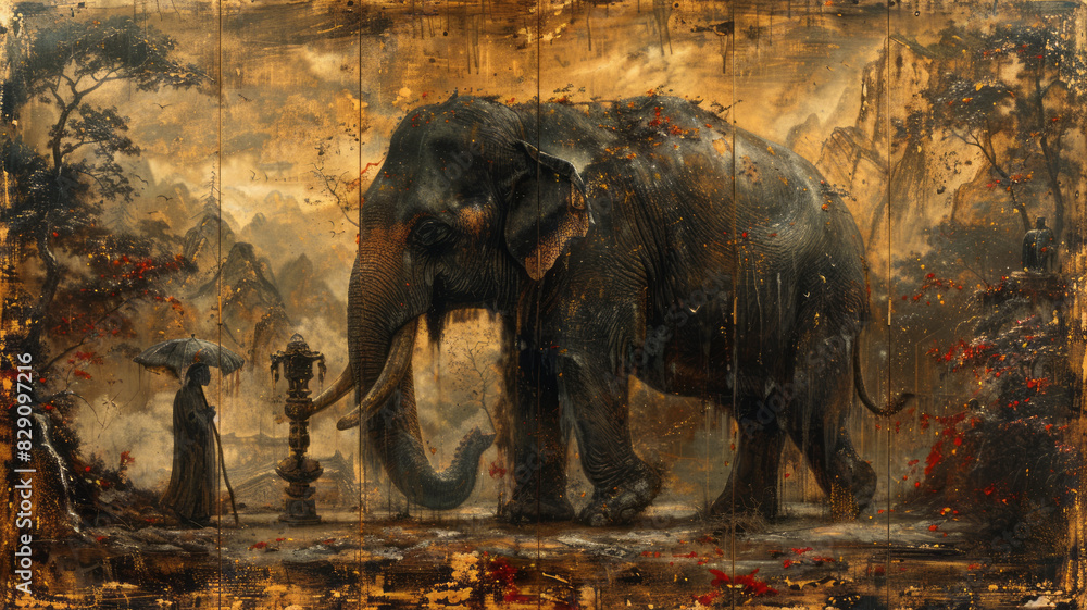 the famous story of the elephant ans six blind ment. each blind man ...