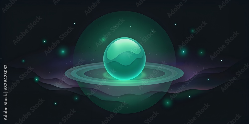 space alien planet form design, geometry, 3D Abstract wallpaper ...