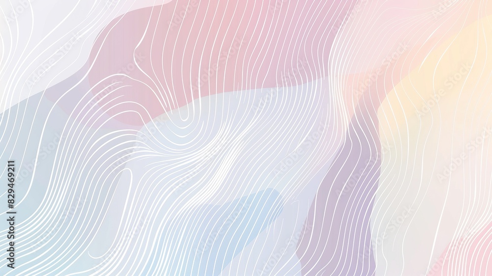 Abstract horizontal background template in luxurious pastel colors for ...