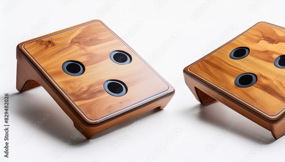 Cornhole Boards in 3D: Detailed Illustration with Transparent ...