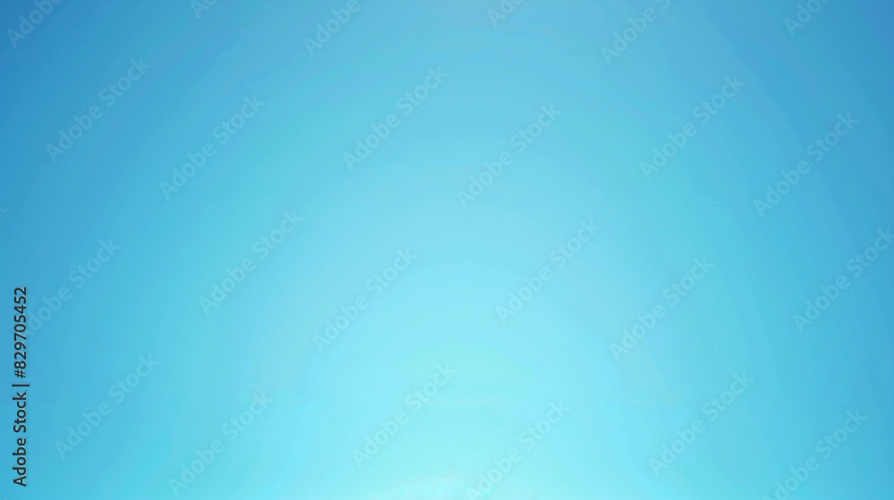 A sky azure blue solid color background Stock Photo | Adobe Stock