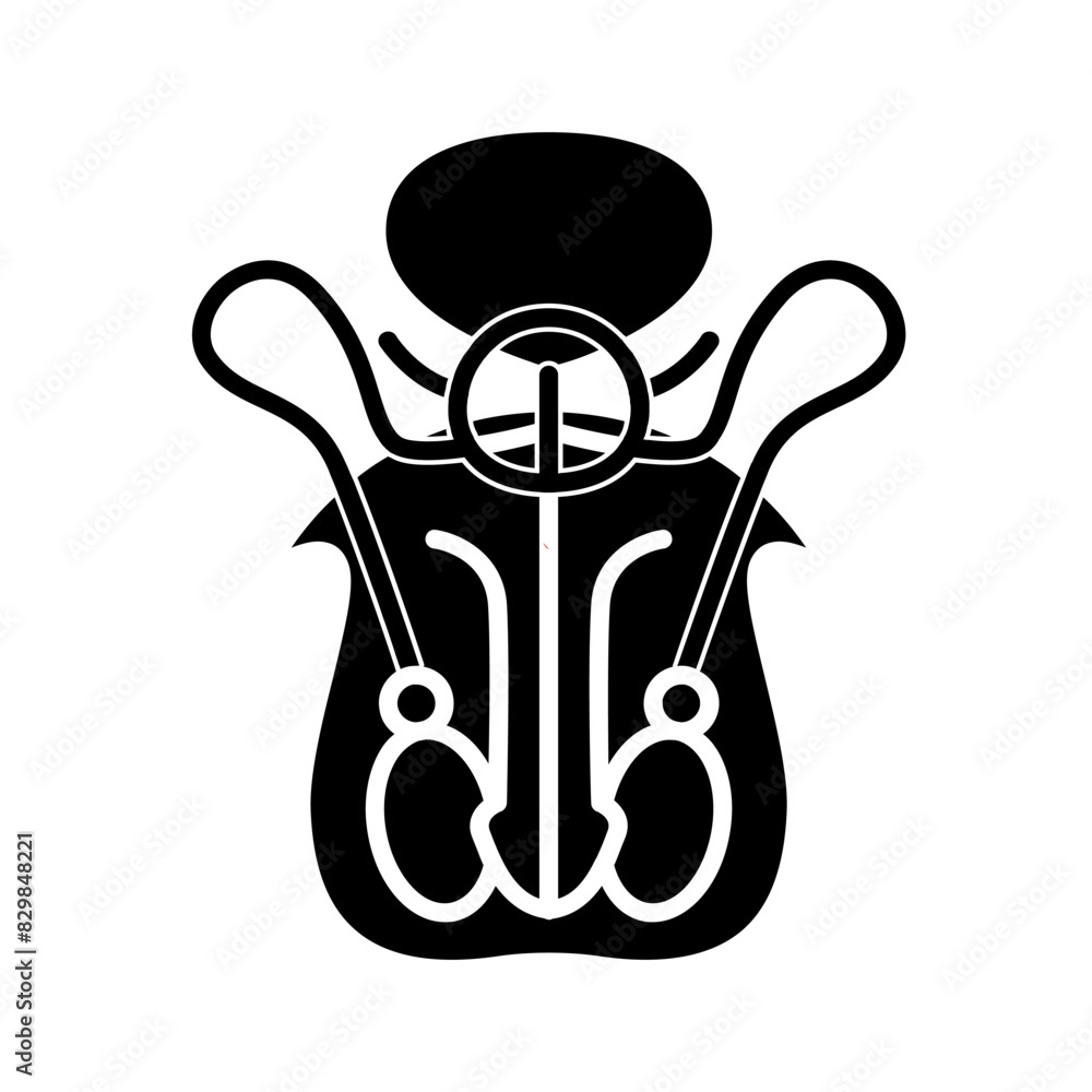 Male reproductive system set icon. Testicles, prostate gland, seminal ...