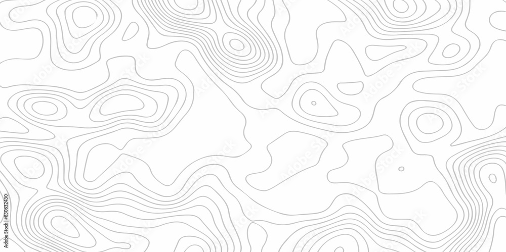 Abstract pattern with lines seamless pattern and topography map and ...